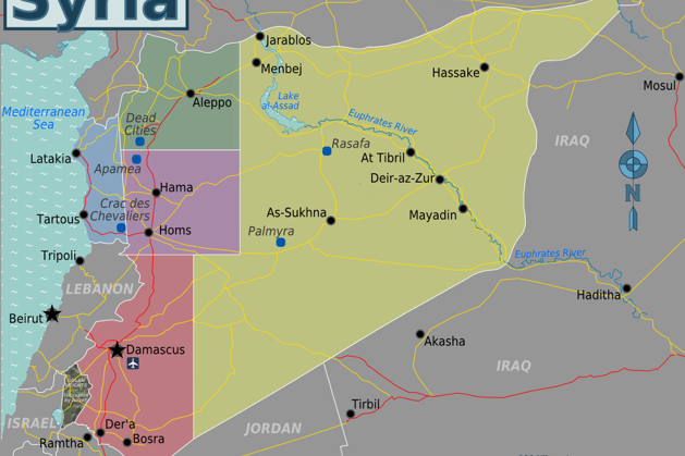 Maps | Syria | Saiga Tours